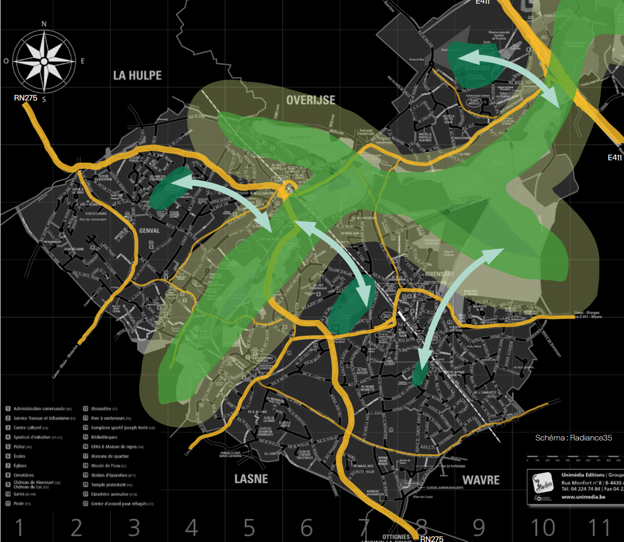 Plan lumière, Rixensart – Radiance 35