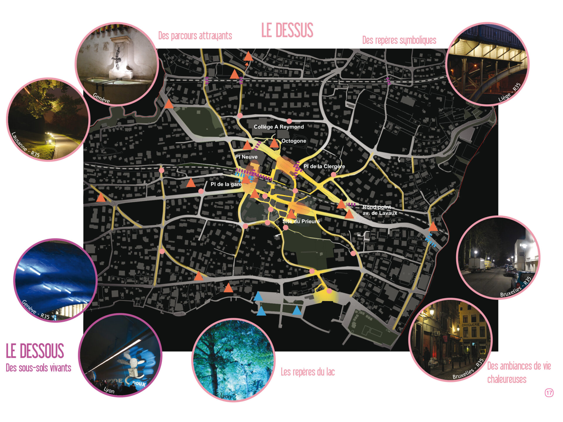 Plan lumière, centre de Pully – Radiance 35